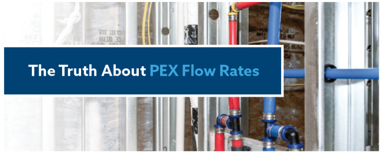 The Truth About PEX Flow Rates | Near North Supply